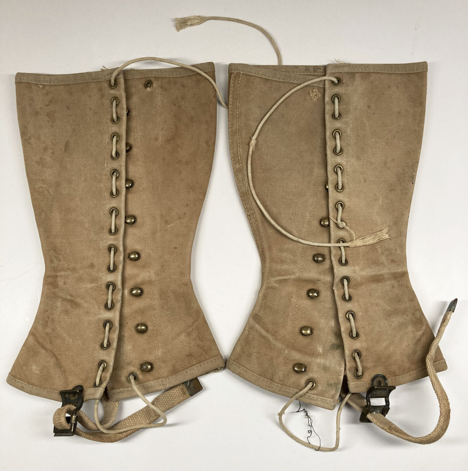 Early Set of U.S. Navy/Marine Corps M1938 Combat Gaiters