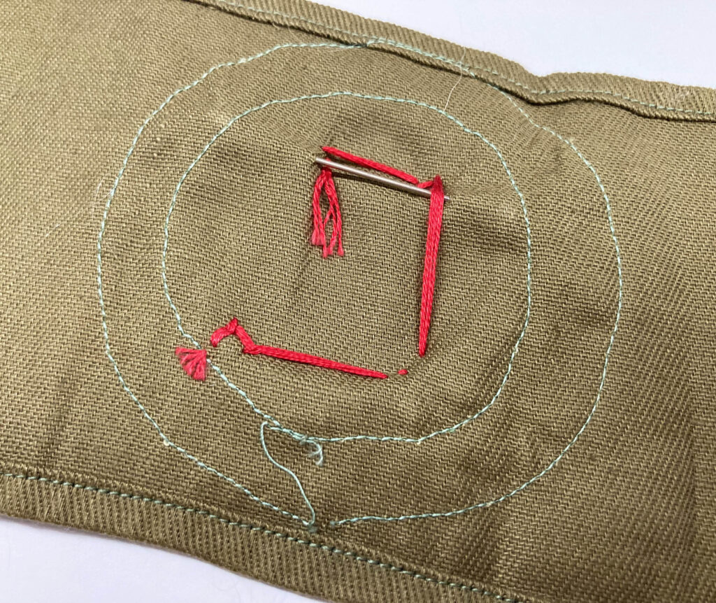 Rare U.S. WAAC (Woman’s Army Auxiliary Corps) Military Police Armband