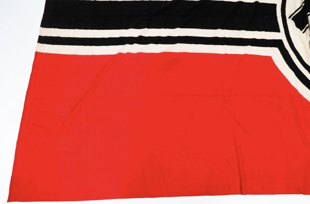 Large Navy (Kriegsmarine) Marked Battle Flag ‘Kriegsflagge’ 3m×5m