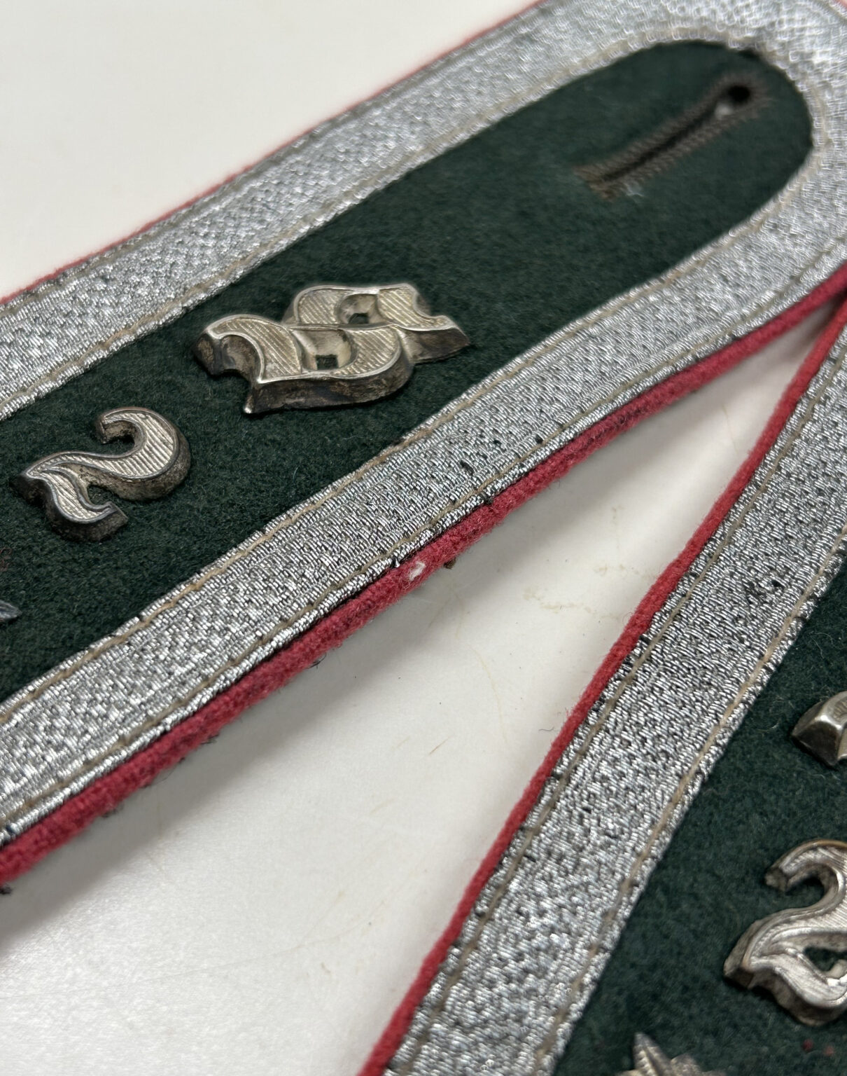 Early Set of M36 Panzer Schutzen Regiment ‘6’ NCO Shoulder Boards