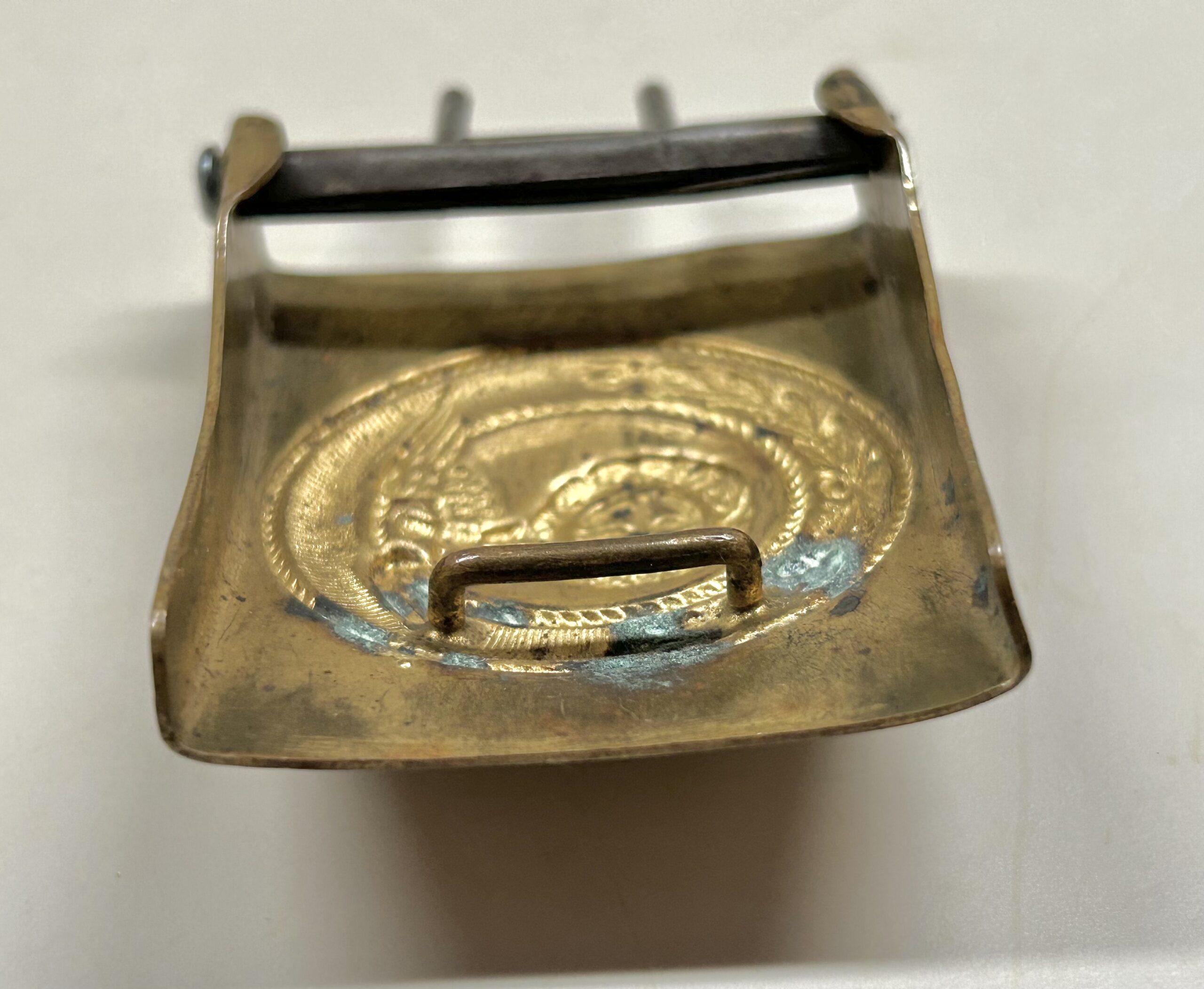 Early SA “Sun-Wheel” Swastika Belt Buckle