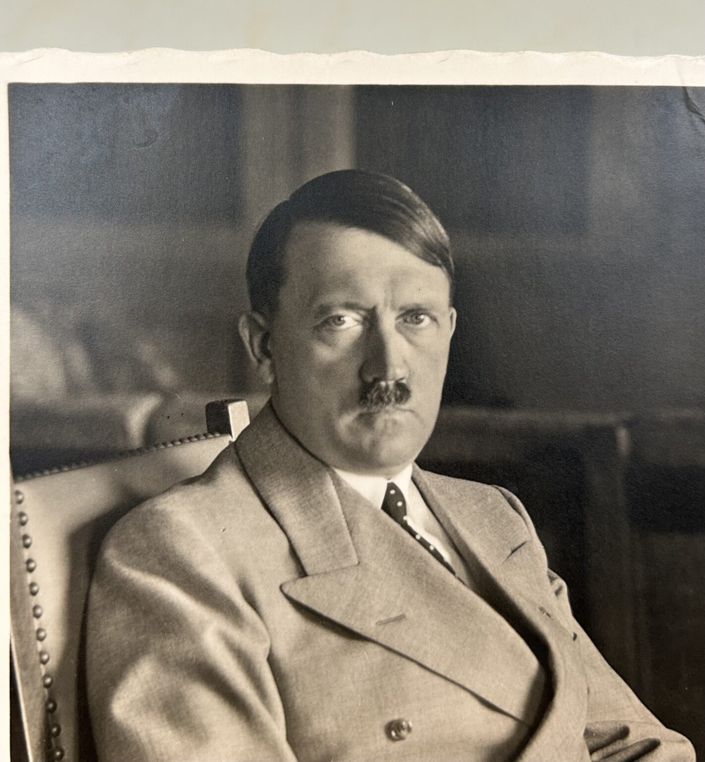 VERY RARE Adolf Hitler Signed ‘Hoffman’ Post Card